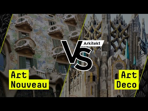 Art Nouveau VS Art Deco
