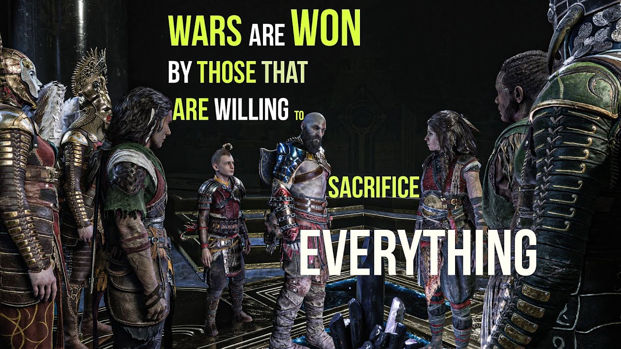 Kratos' Wise Words Before the Ashgard Crash - A Must-Watch! - YouTube