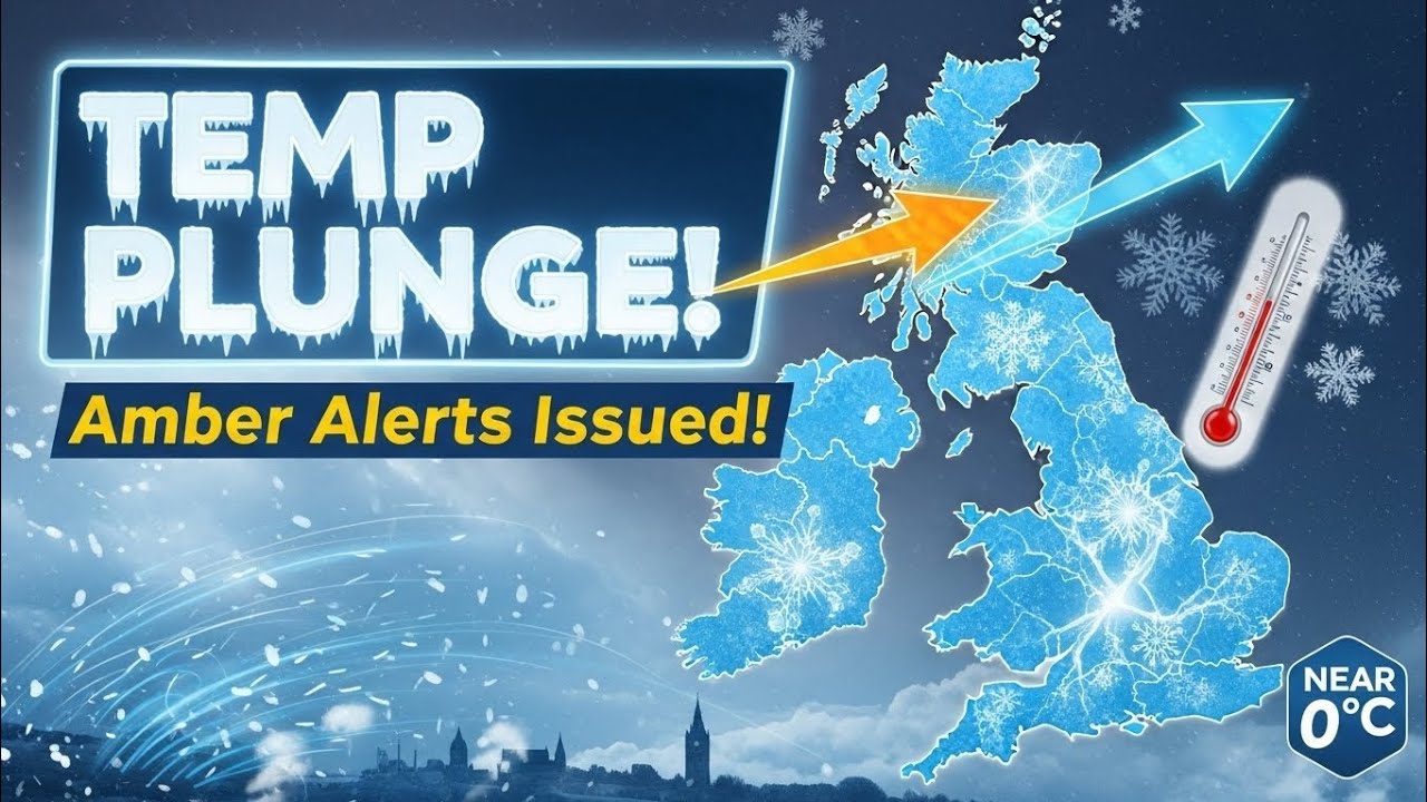UK Temperature Plunge: Amber Health Alerts & Near-Freezing Lows ...