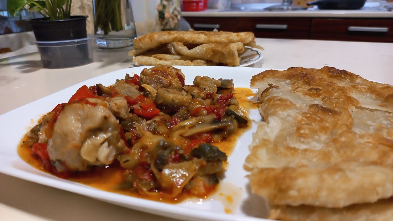 Turte Prajite si Ghiveci de la Bunica pentu verisoara Lenuța 🇷🇴 - YouTube