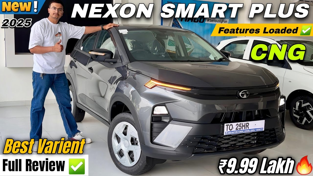 2025 New Tata Nexon Smart Plus CNG Detailed Review | Nexon CNG Best ...
