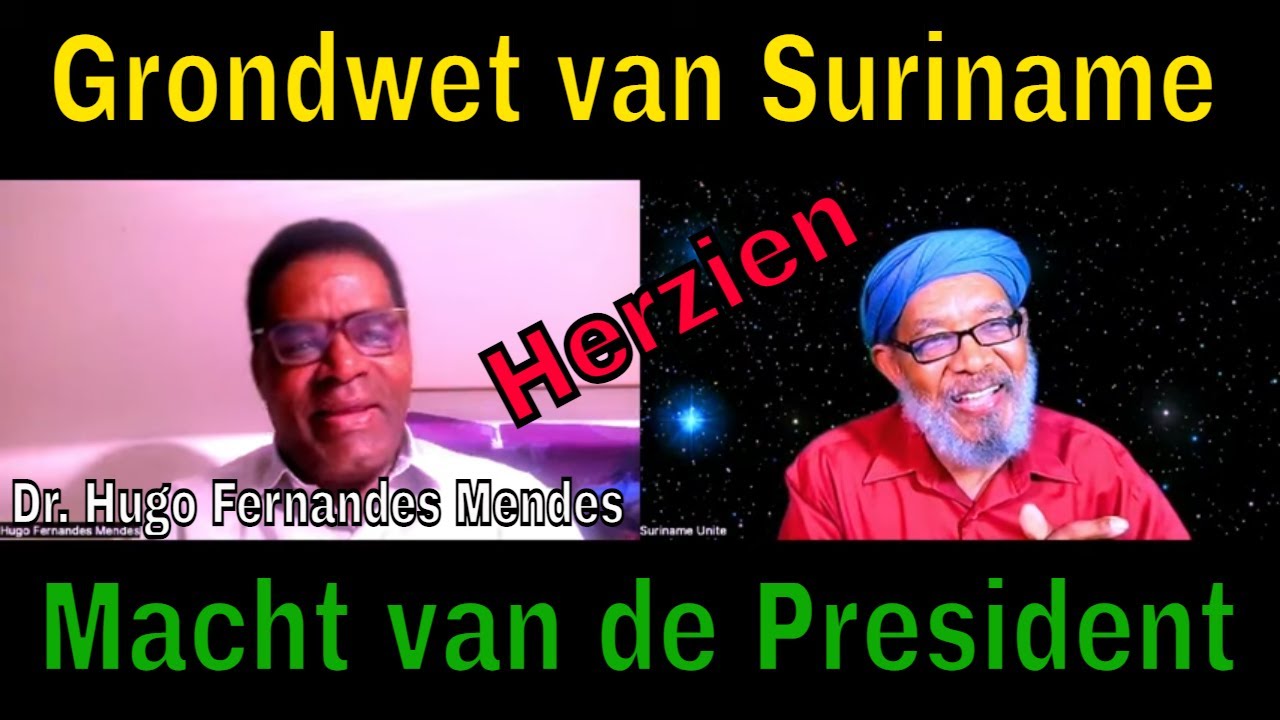 Grondwet van Suriname deel 3 - YouTube