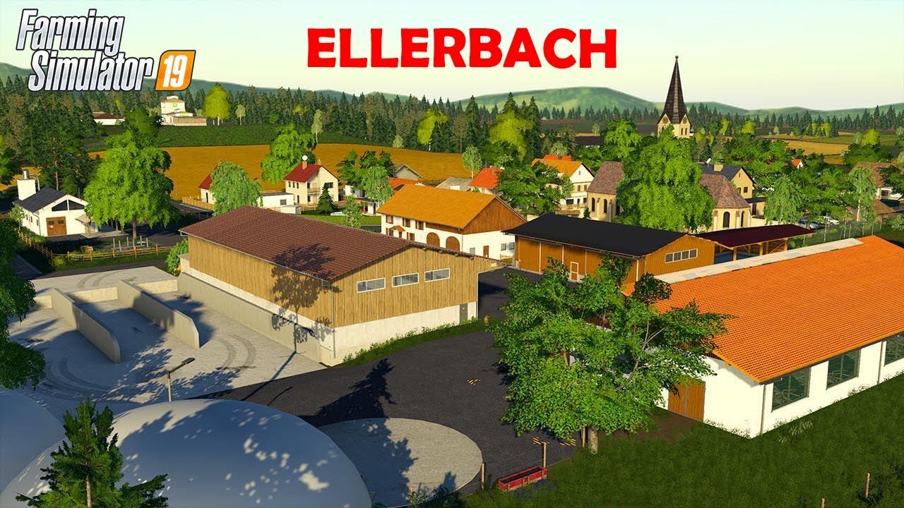 Présentation de la Map Ellerbach FS19 [FR] - YouTube