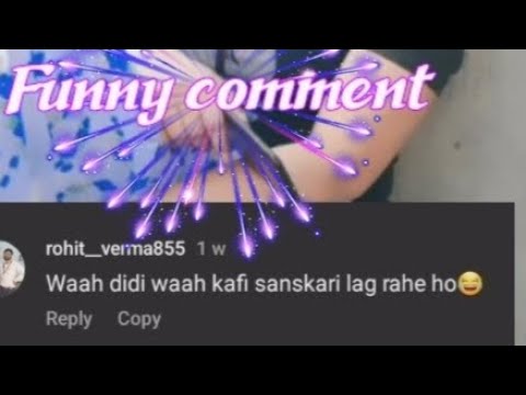 Funny video/comments funny /comment reading program/comment reader/comment reading department ...