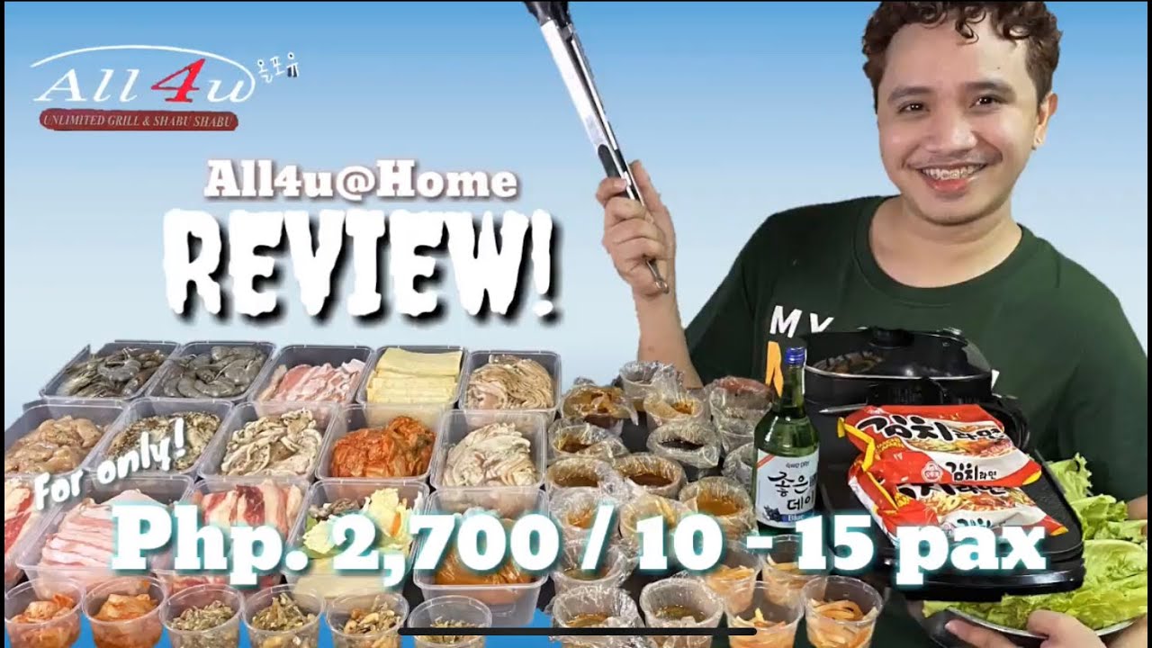 All4U SAMGYUPSAL REVIEW! | SULIT O KULANG? | FOR ONLY Php. 2,700 GOOD ...