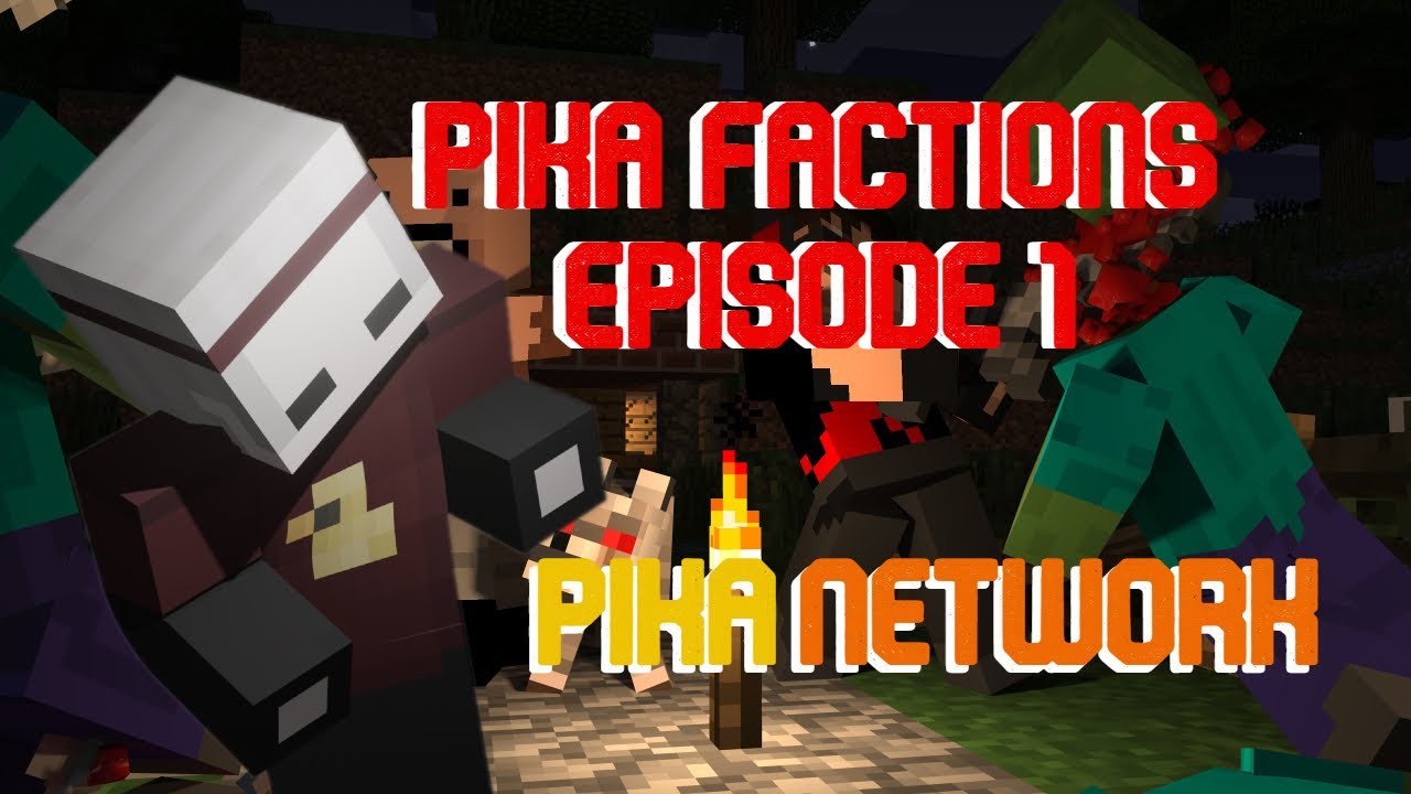 1 Man VS DOA Factions Ep.1 |OP Factions Pika Network - YouTube