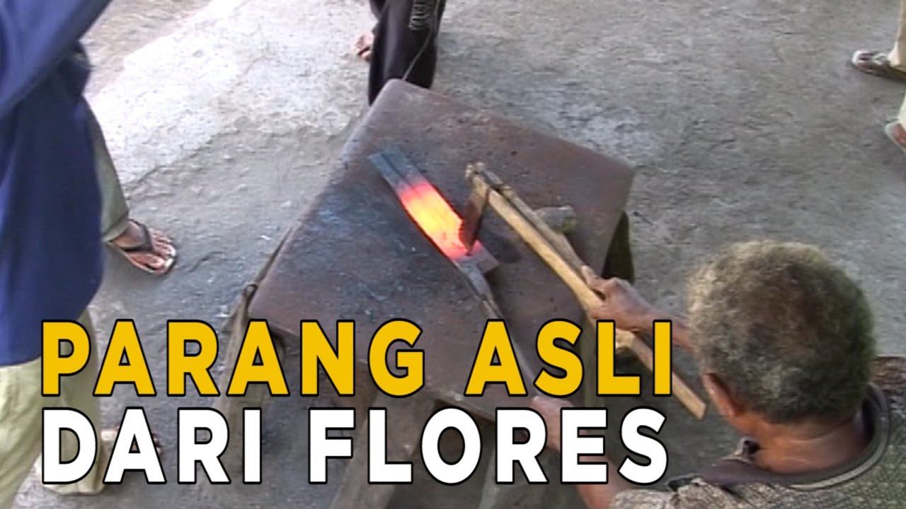 Intip cara pembuatan parang dan aneka kerajinan besi lainnya | JELAJAH ...