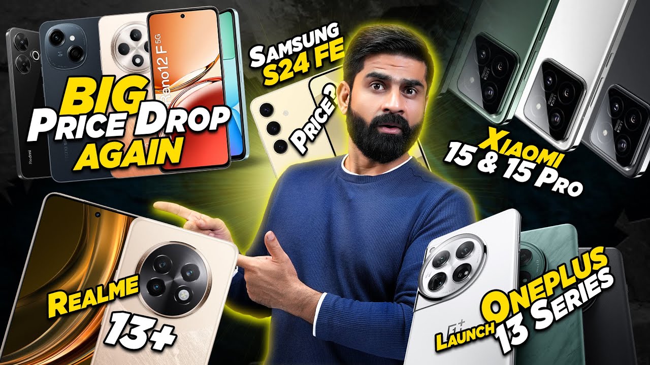 Mobile Price Drop🔥! Xiaomi 15,Oneplus13,Realme Gt7pro,Realme 13+,Gt6 ...