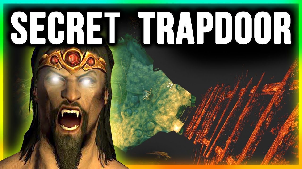 Skyrim Secret Trapdoor Location - Vampire's Lair Walkthrough - YouTube