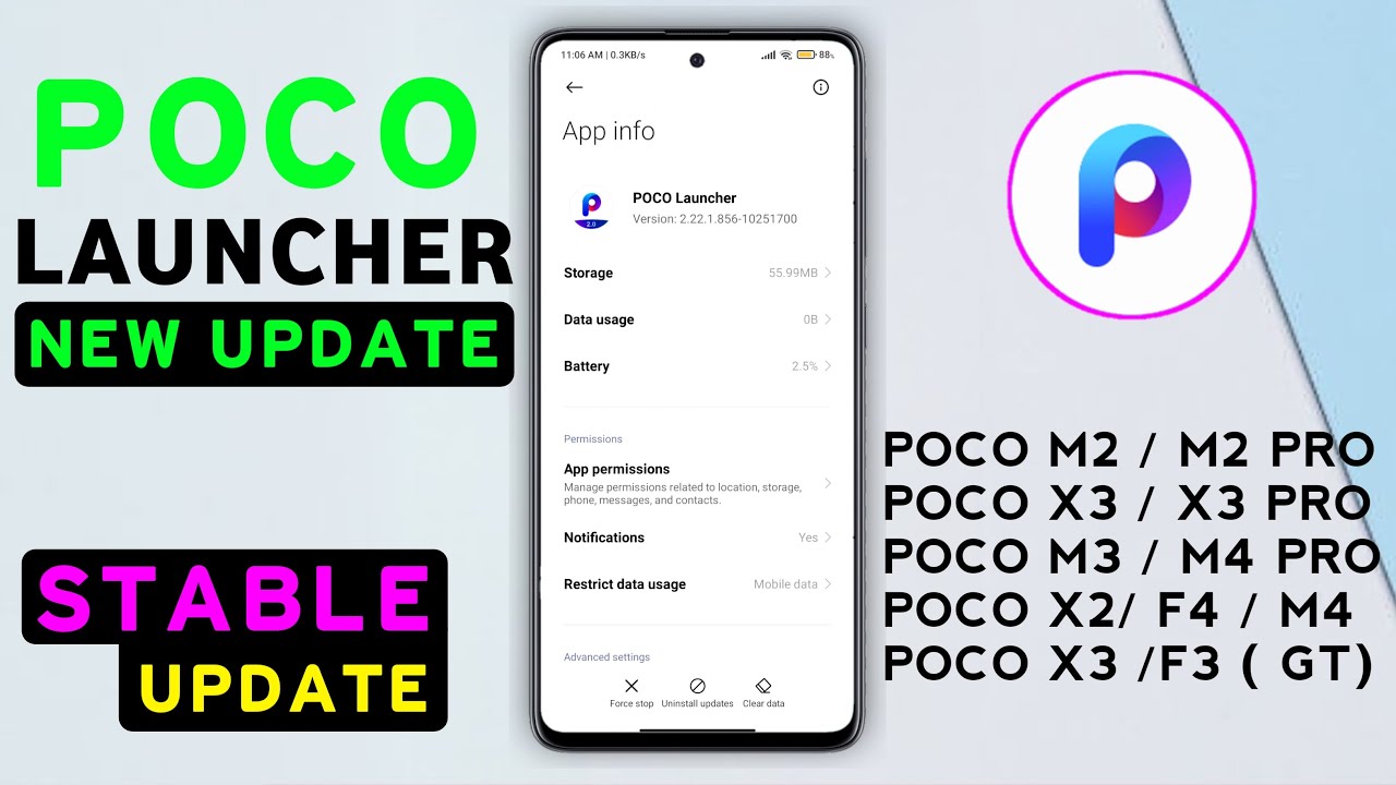 POCO LAUNCHER NEW UPDATE (HYPEROS) | Poco F4/Pro,Poco M4/Pro,Poco X3 ...