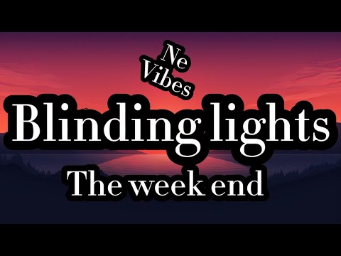 The weekend-Blinding lights - YouTube