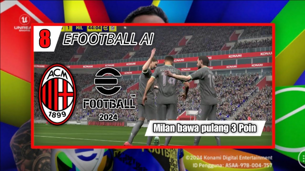 Efootball Mobile | Mode Ai 8 - YouTube
