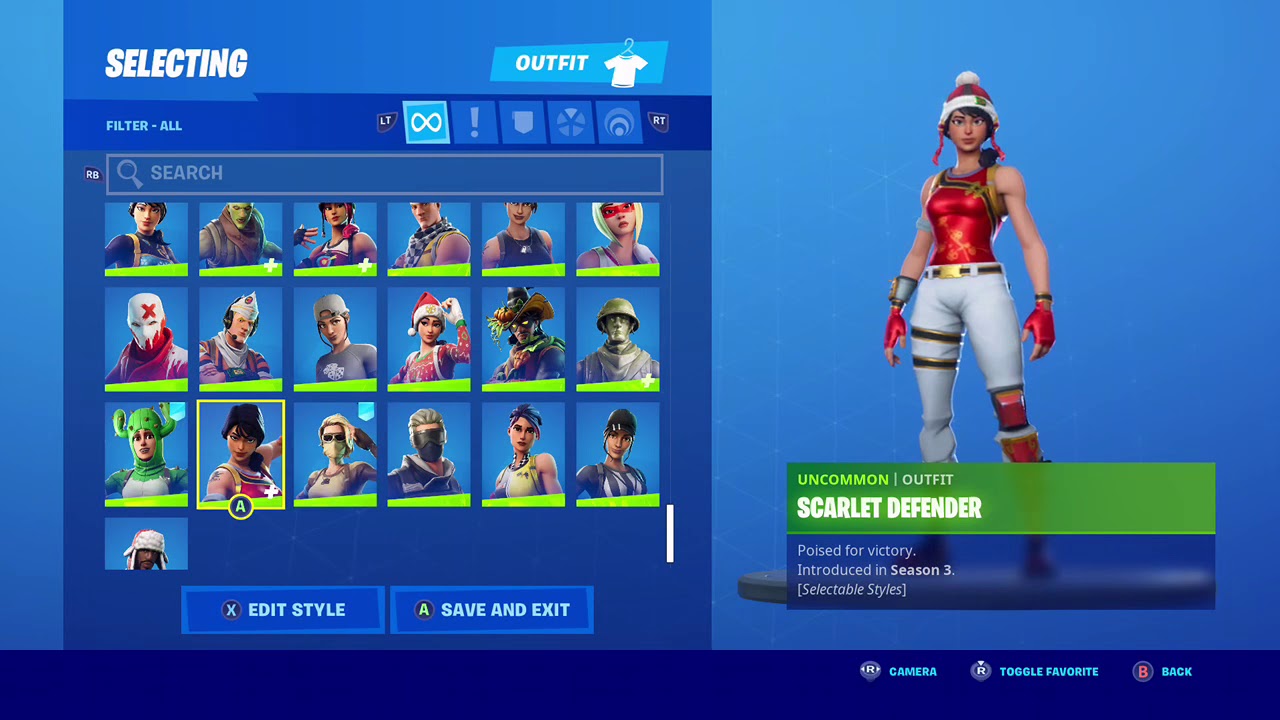 My Updated Fortnite Locker Showcase Part 1 - YouTube