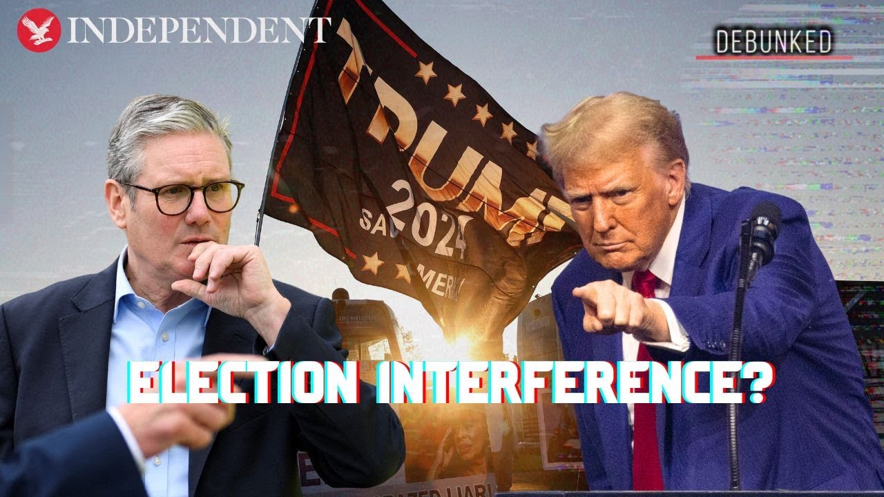 Trump accusing Starmer of election interference? - YouTube