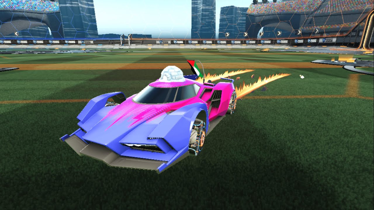 Rocket League samurai showdown again - YouTube