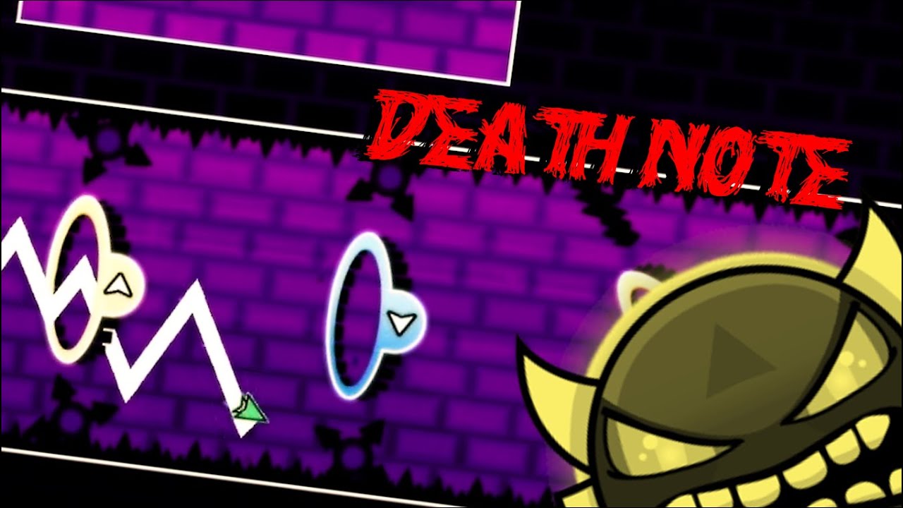 "Death Note" By Ruf 100% (Insane Demon) Geometry Dash - YouTube