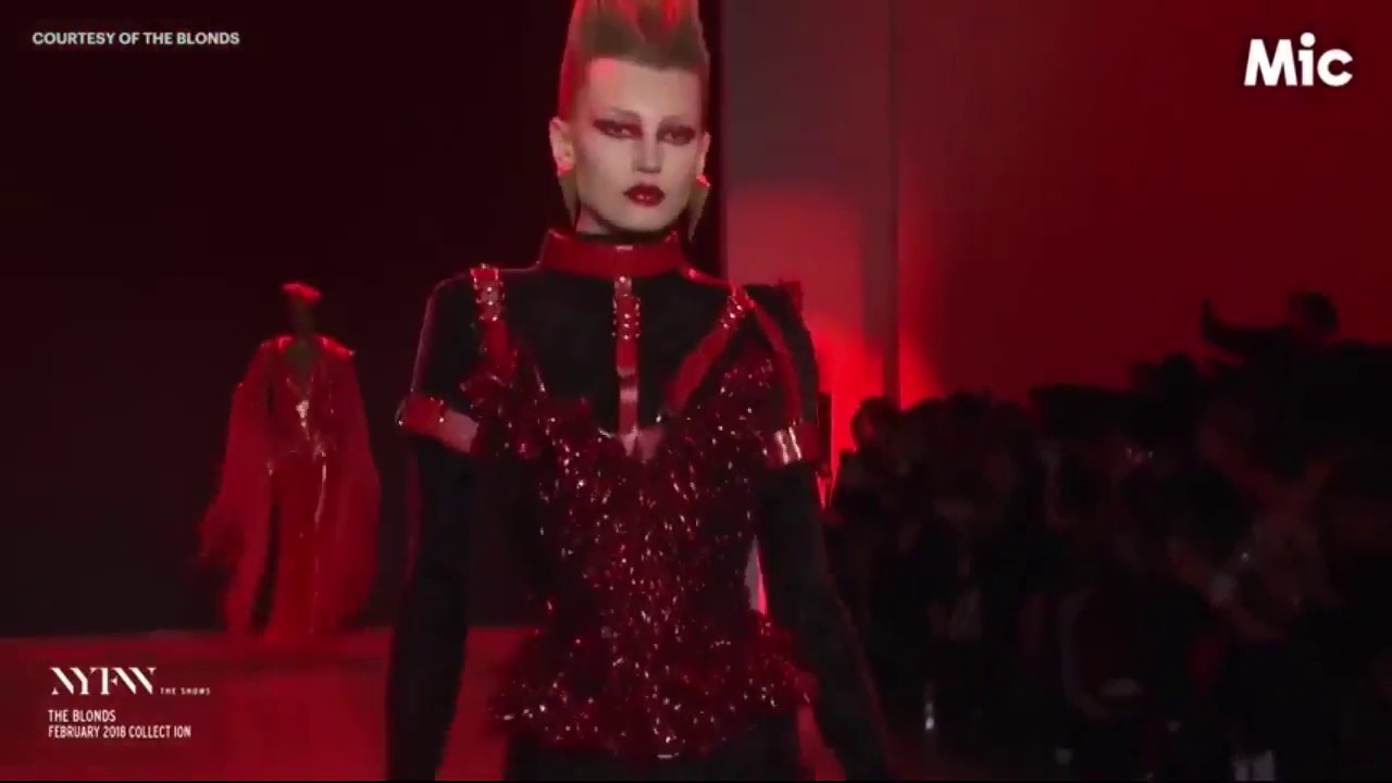 New York Fashion Scene Embraces 10 Year Old Boy In Drag - YouTube