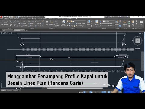 Lines Plan Part 3: Menggambar Penampang Profile Kapal untuk Desain ...