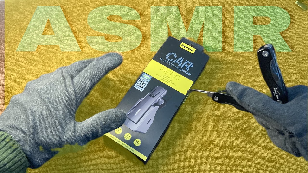 ASMR! Unboxing the new EarBuds 🎧. - YouTube