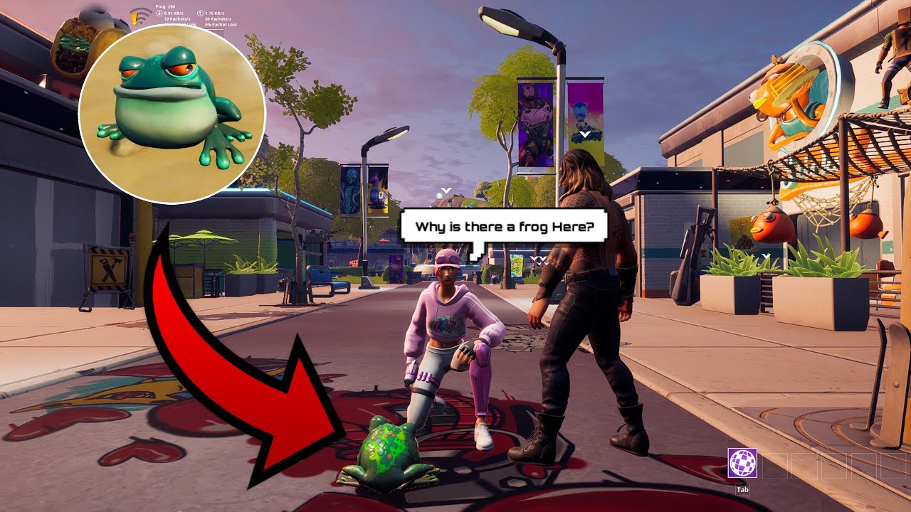 Playing Fortnite as a Frog in Party Royale 2 - YouTube