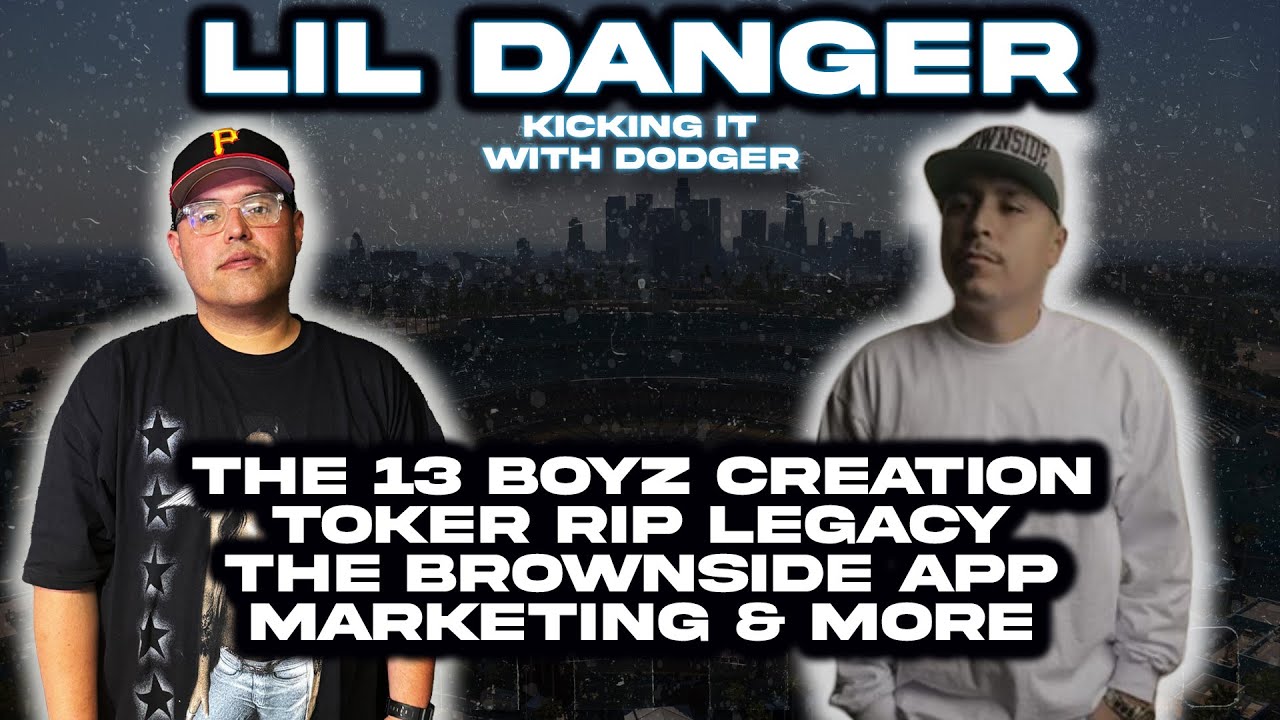 Lil Danger - The 13 Boyz Creation, Brownside & Toker Legacy, The Brownside App, Marketing & More ...