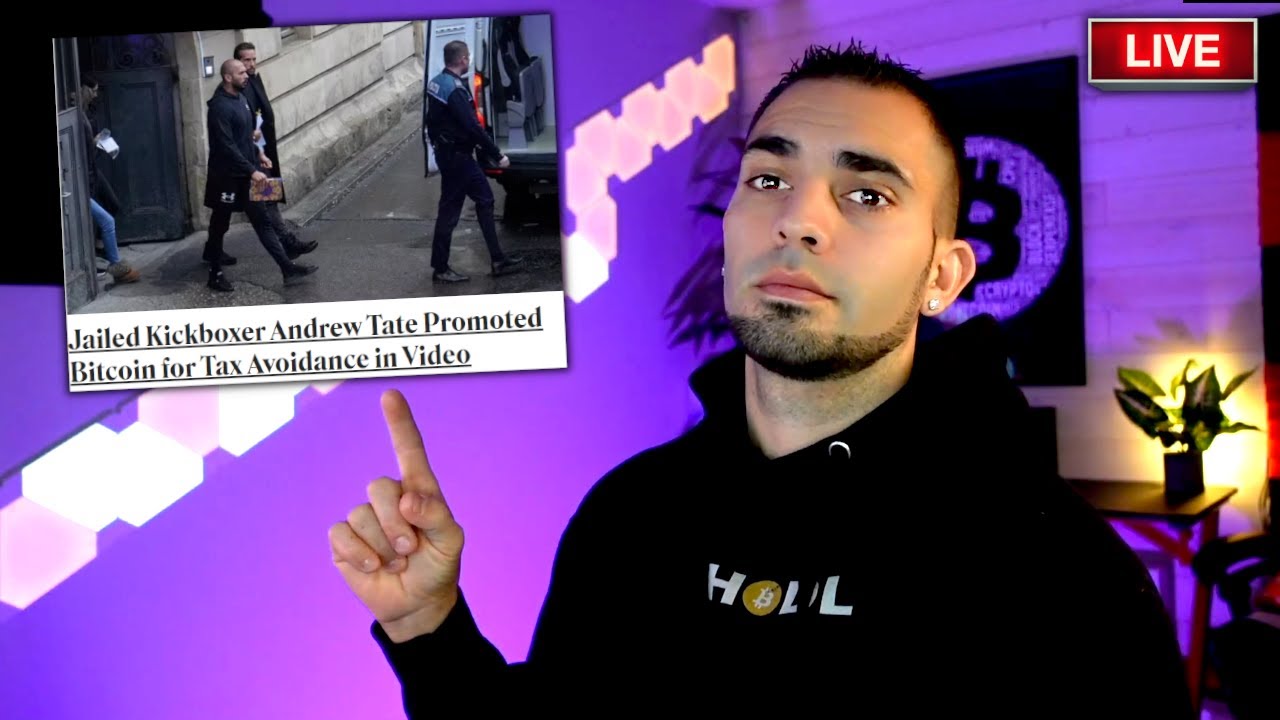 Andrew Tate Promoted Bitcoin for Tax Avoidance? | The Daily Grind - YouTube