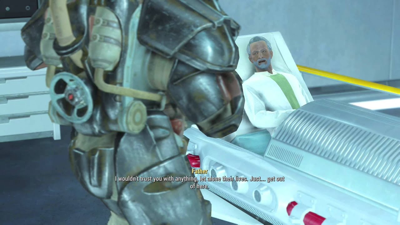 Fallout 4 Killing Father - YouTube