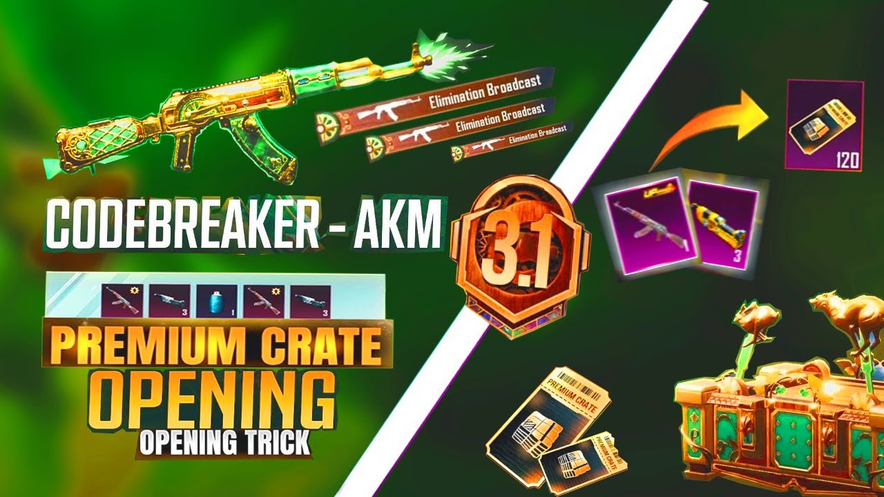 CODEBREAKER AKM PREMIUM 😱 CREATE OPNING 💯%GURANTED REWARD - YouTube