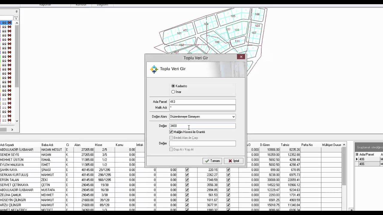 Otomatik Veri Girisi ve Duzenleme Fonksiyonlari | NETMAP 7 - YouTube