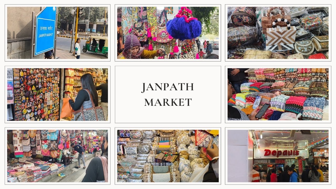 Janpath Market 2024 collection - YouTube