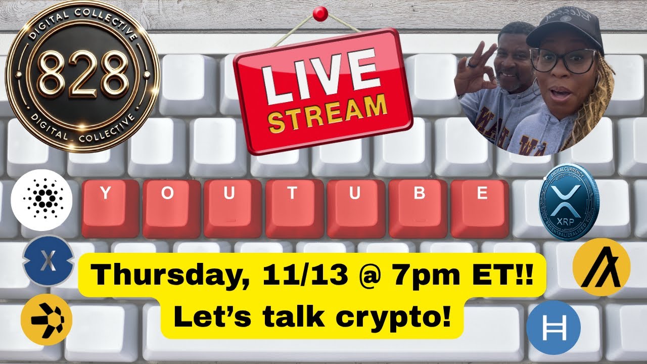 🚨 STOP SCROLLING! We're Going LIVE Thursday 11/13 for a Crypto Q&A ...