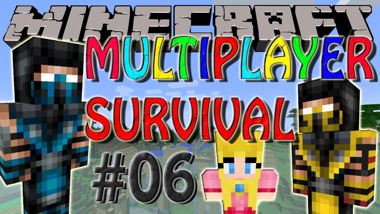 Minecraft: Multiplayer Survival - EP #06 - We Find A Village - YouTube