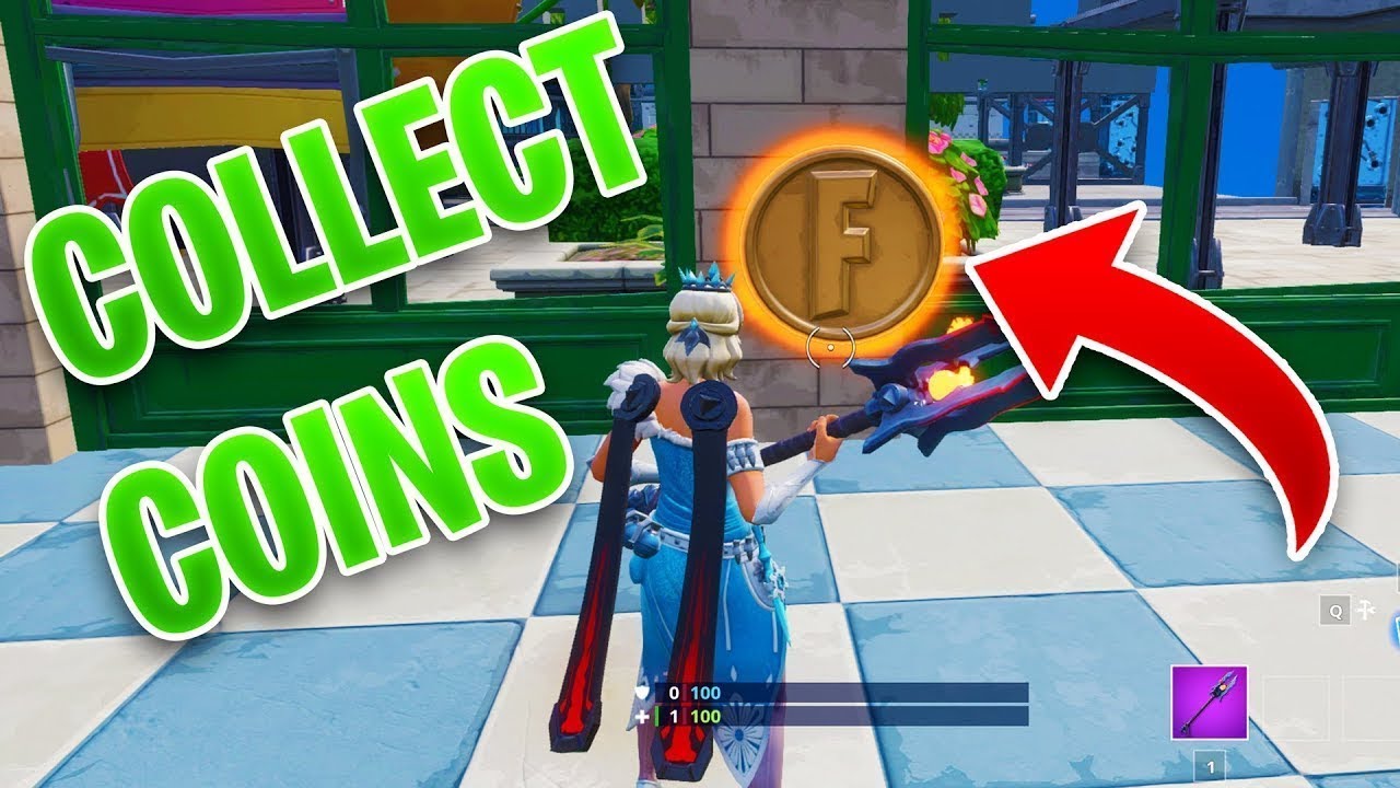 All coins on Creative Island [Fortnite] in 5 minuts - YouTube