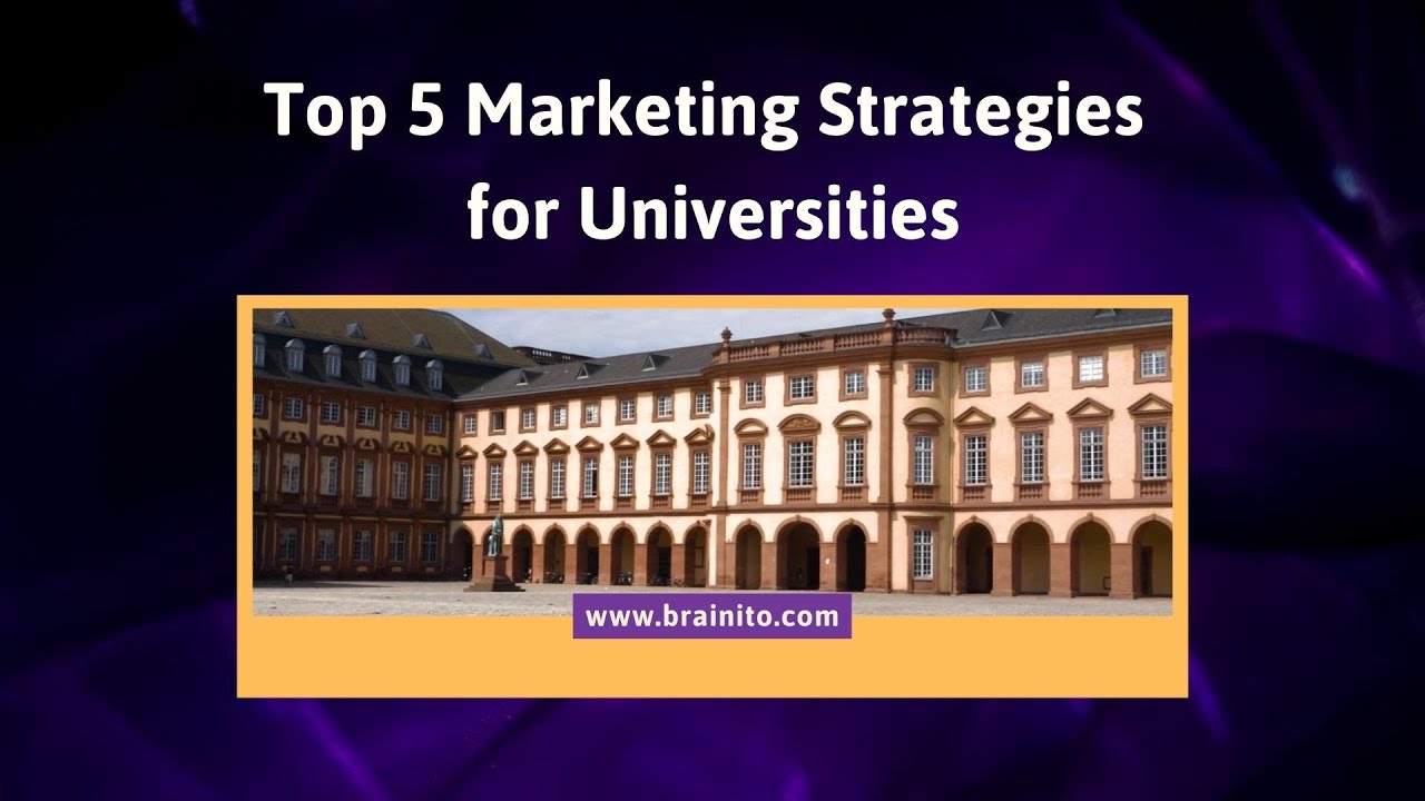 Marketing Strategies For University - YouTube