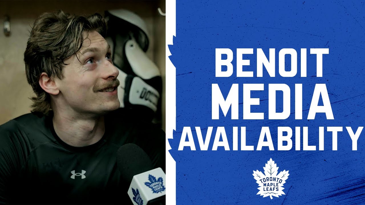 Simon Benoit | Pre Game at Calgary Flames | February 2, 2026 - YouTube