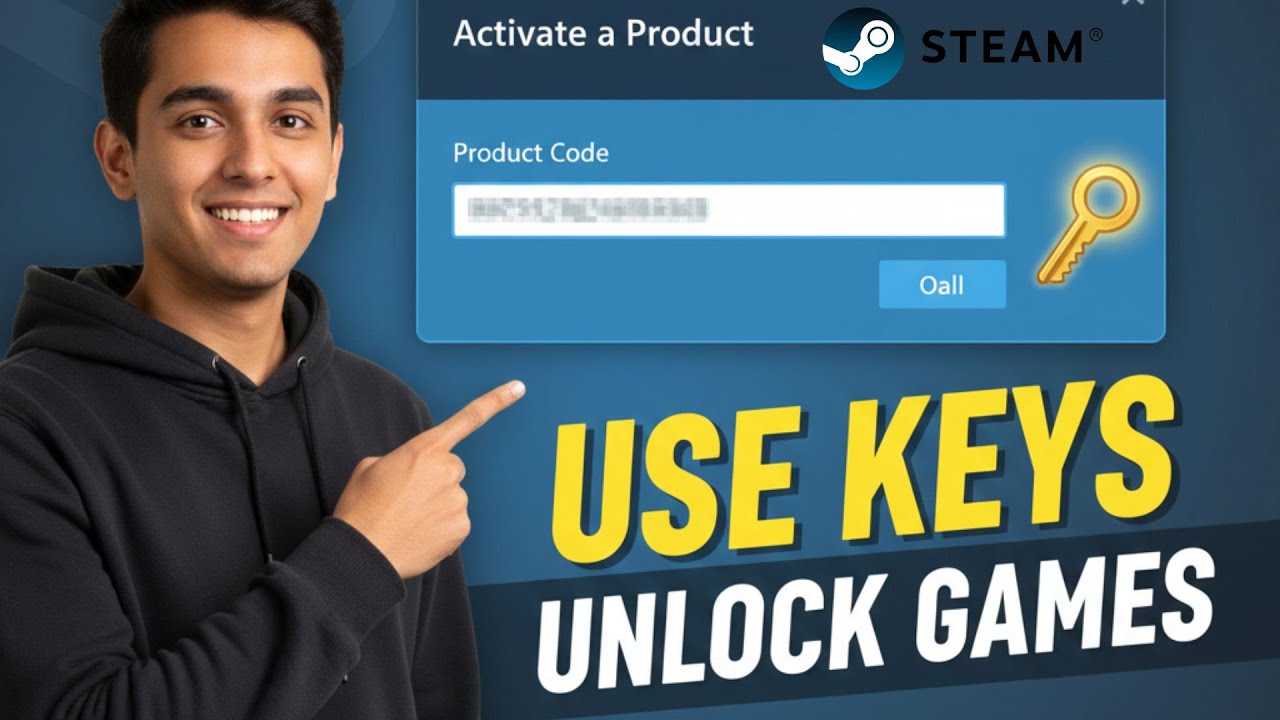 How To Use Steam Game Keys (2026 Easy Guide) - YouTube