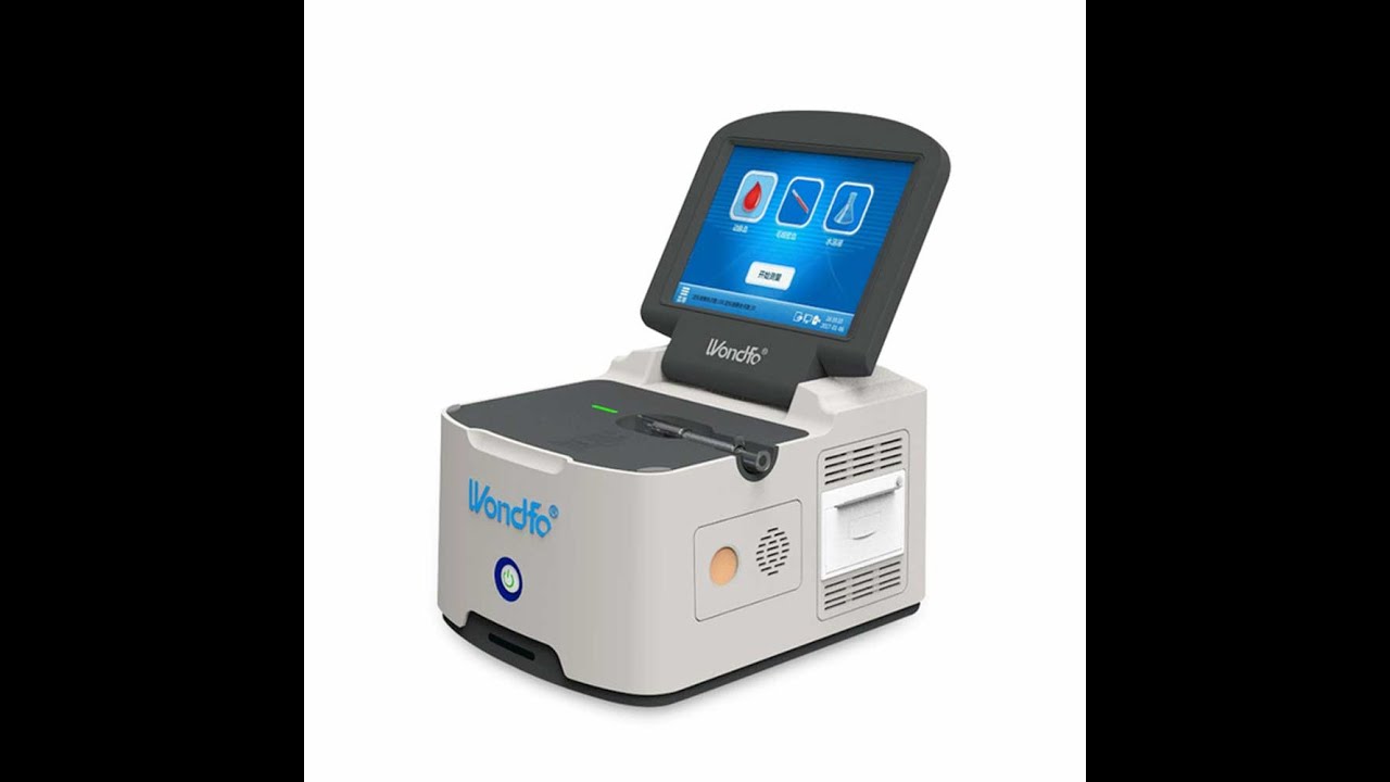 Veterinary Blood Gas Analyzer XQ 101 - YouTube