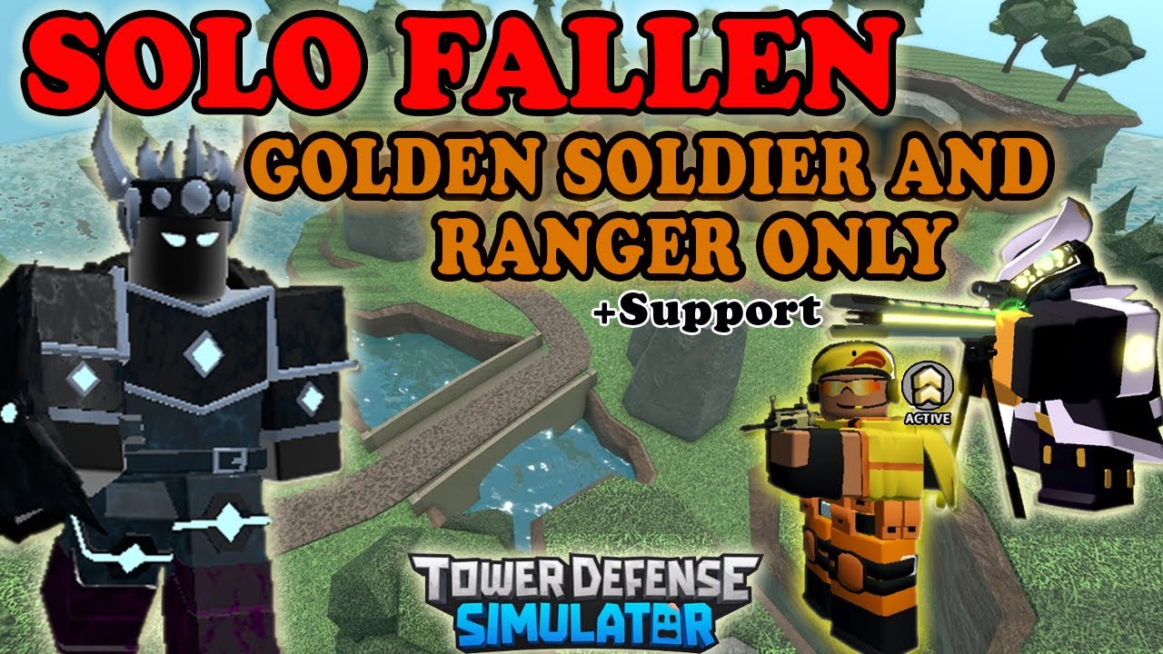 How Far Can You Solo Fallen Mode With Golden Soldier And Ranger Only ...