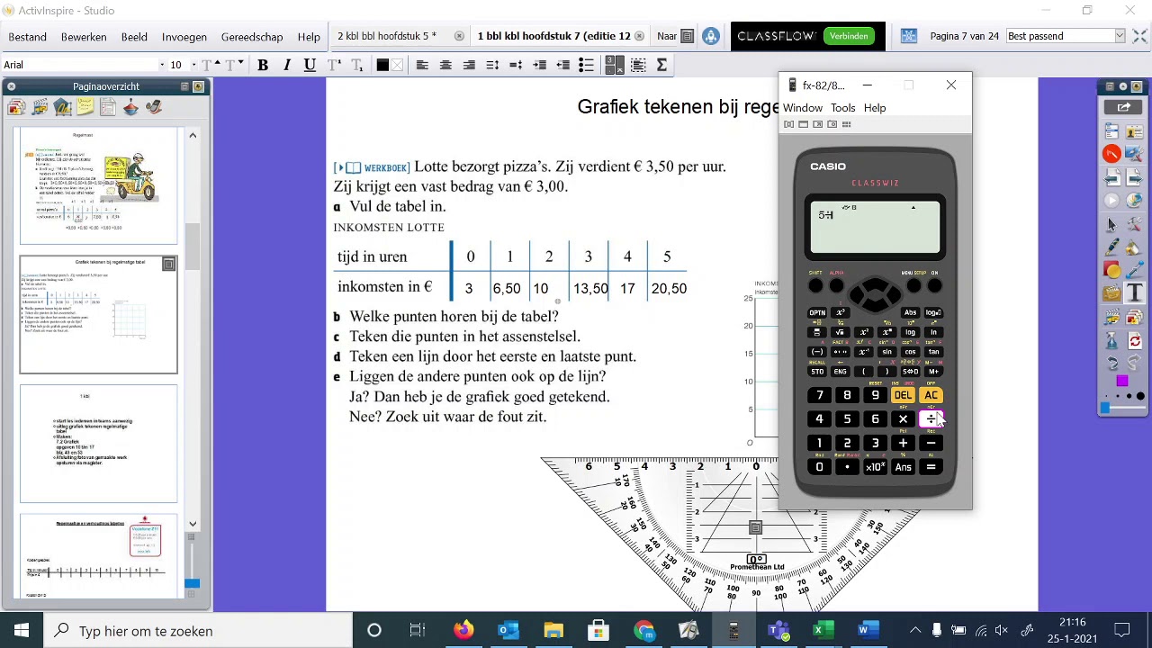 grafiek tekenen regelmaat - YouTube