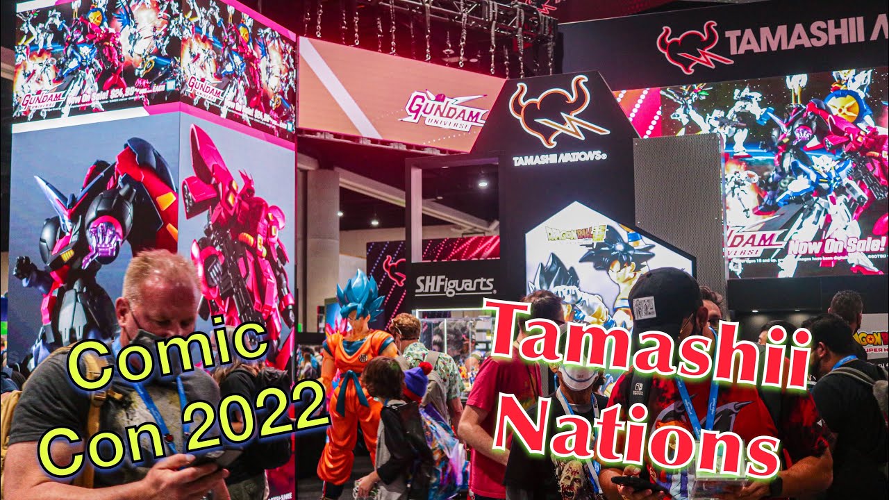 Tamashii Nations Booth - YouTube