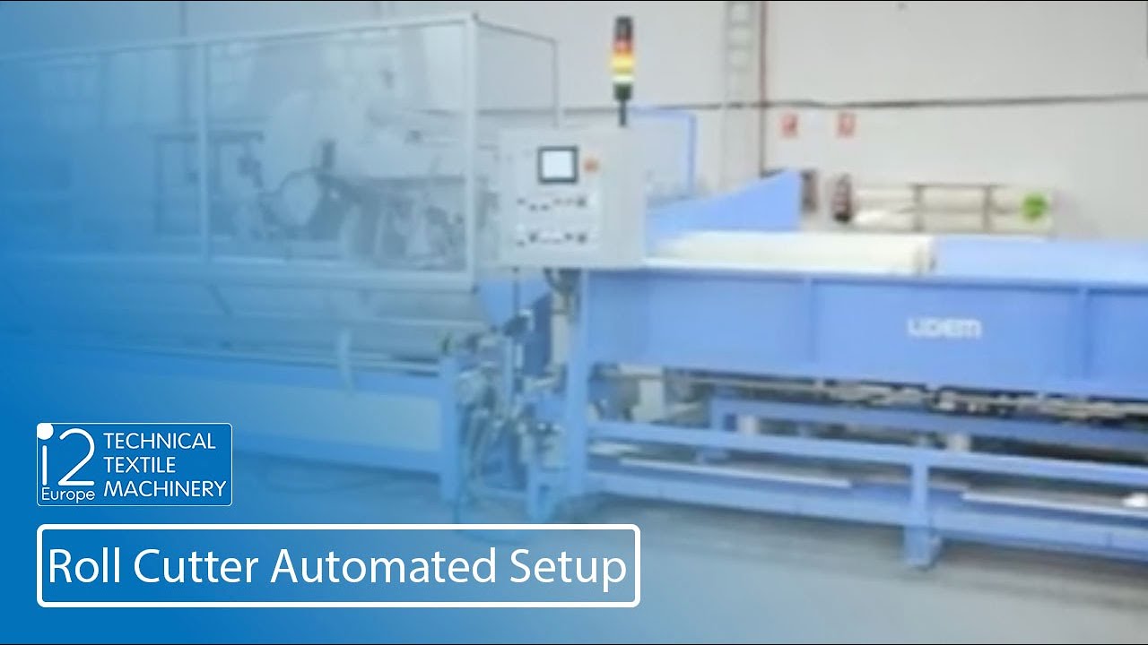 Roll Cutter Automated Setup - YouTube