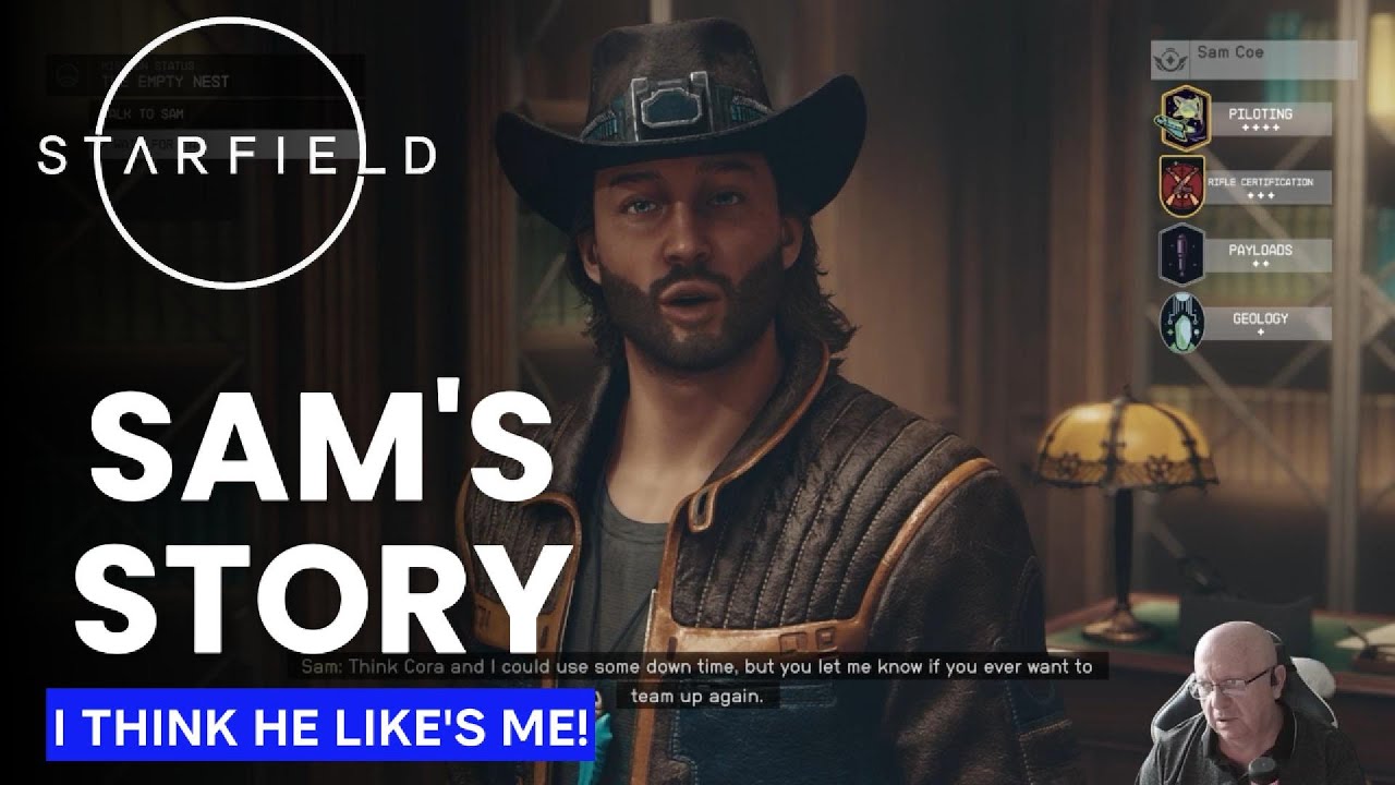 Starfield, Sam's Story. #starfield #starfieldgameplay - YouTube