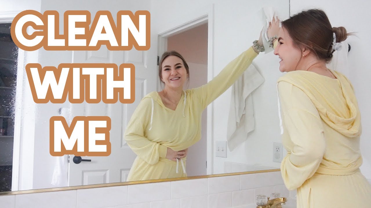 CLEAN WITH ME | Decluttering, Nursery Organization, & Deep Cleaning ...