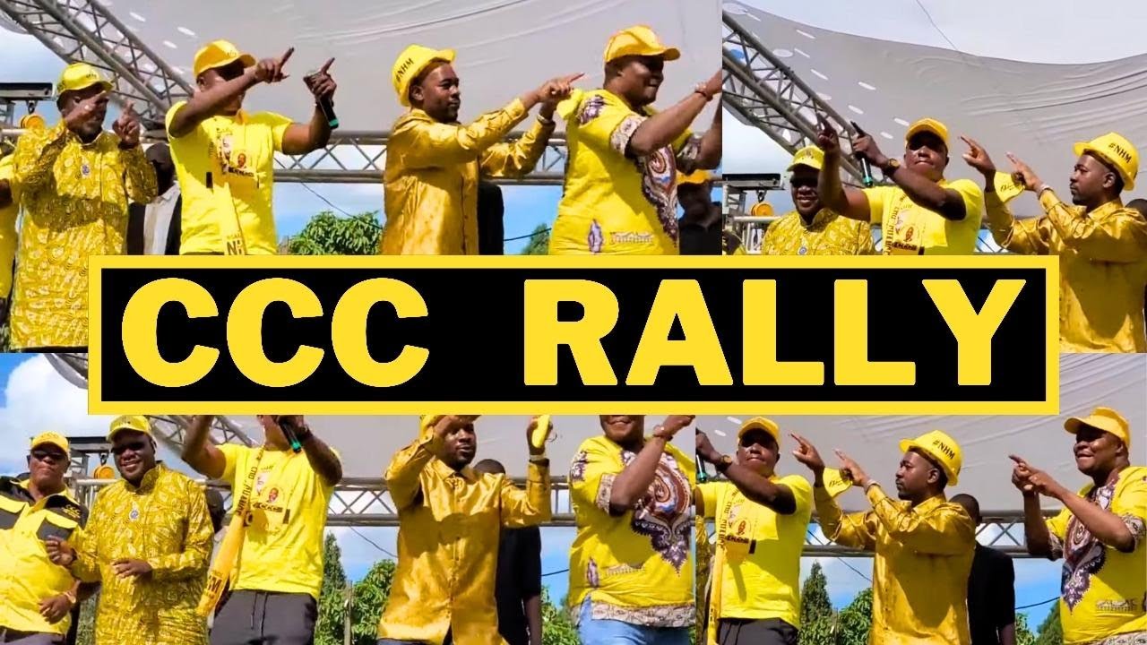 CCC GWERU RALLY | Nelson Chamisa Dancing Himself To Victory Ahead Of ...