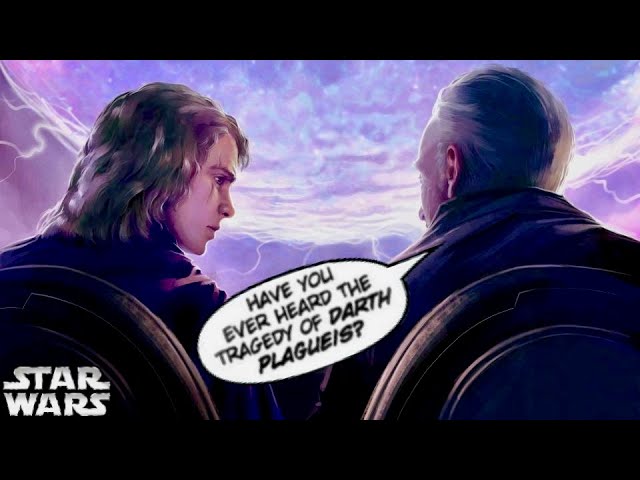 Darth Plagueis And Anakin Skywalker Why Darth Plagueis Was SCARED Of