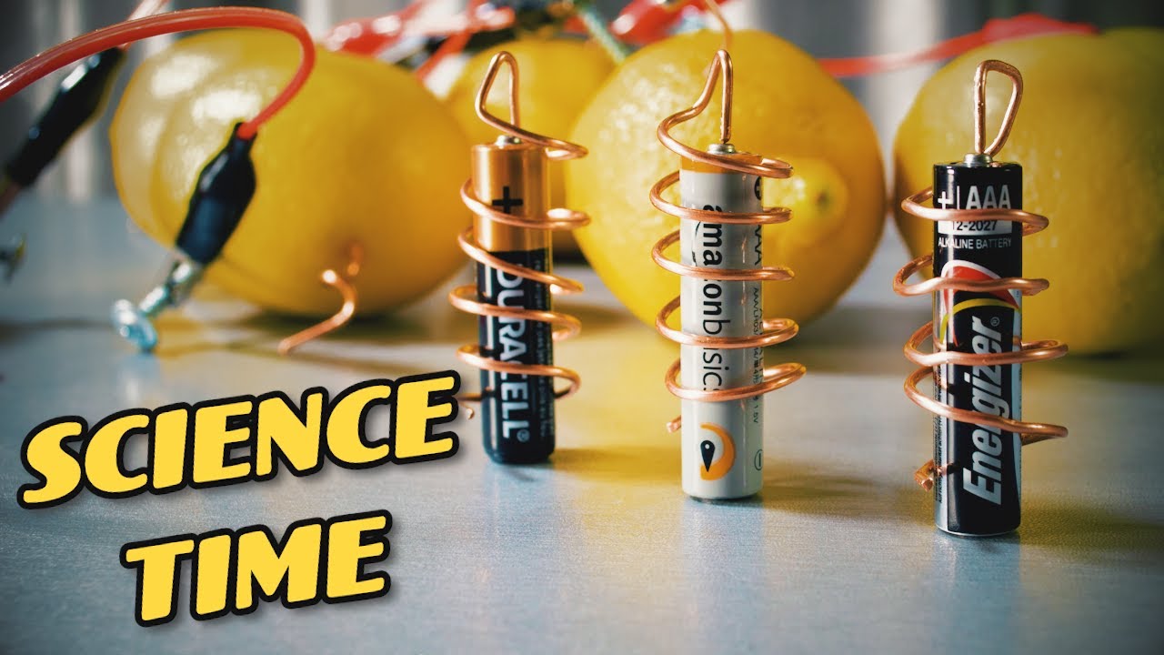 Science Time - Making Lemon Battery - YouTube