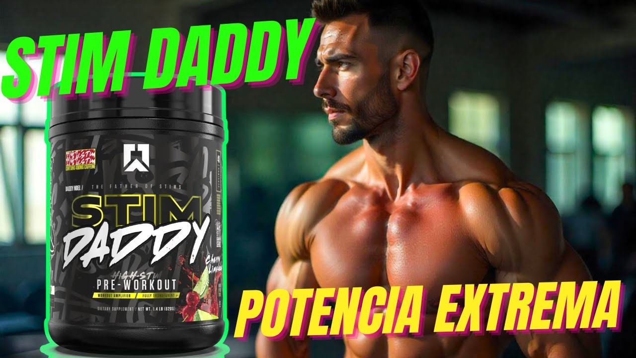 STIM DADDY: ¿El pre-entreno MÁS FUERTE del mercado? 💀🔥 LO PRUEBO Y TE ...