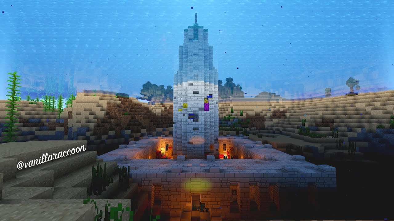 🐟 Lighthouse of Alexandria Part 3 🌊 | Minecraft 1.13.1 Survival Let's ...