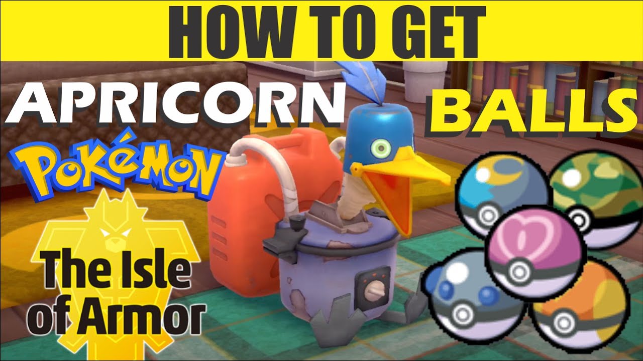 GET APRICORN BALLS IN POKEMON SWORD/SHIELD - YouTube