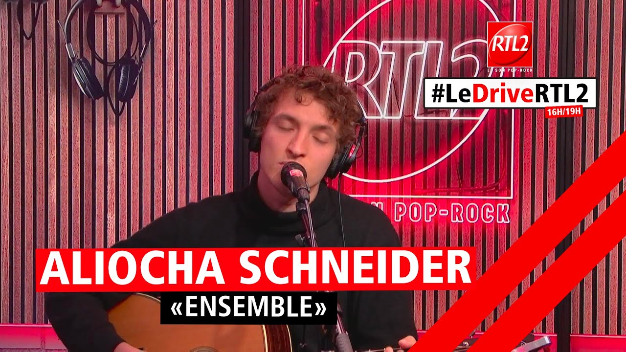 Aliocha Schneider interprète "Ensemble" dans #LeDriveRTL2 (15/04/24 ...